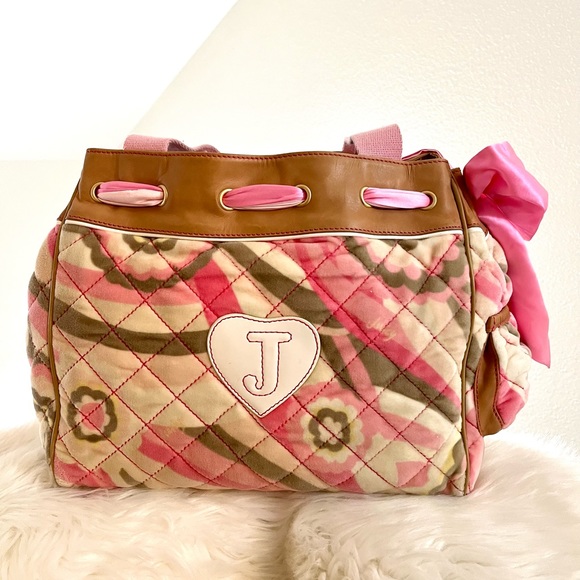 Juicy Couture | Bags | Htf Y2k Juicy Couture Daydream Floral Bag Super ...